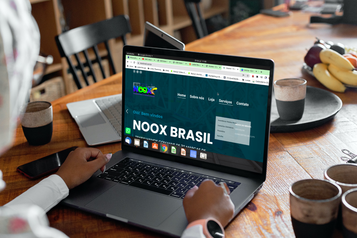 Site Noox Brasil - Porto Conect